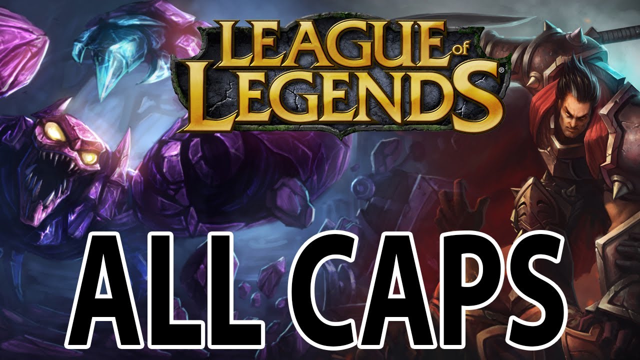 Let's Play League of Legends | ALL CAPS RAGE - YouTube