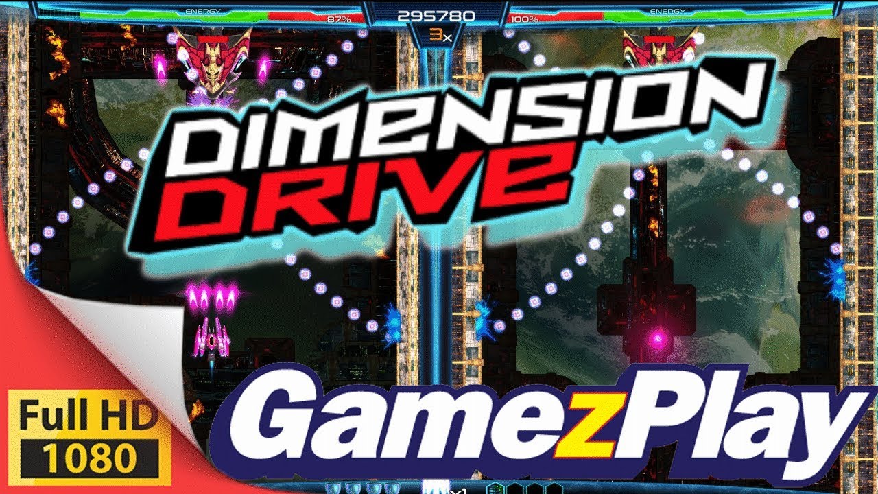 Split-Screen Shoot’em Up Dimension Drive on PS4 XO - YouTube