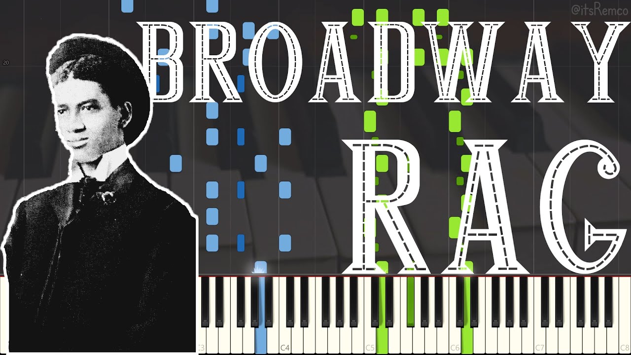 James Scott - Broadway Rag 1922 (Ragtime Piano Synthesia) - YouTube