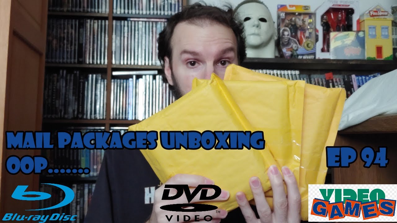 Mail Packages Unboxing OOP Blu Rays DVDs Video Games Episode 94 Movie ...