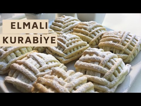 MÜHTEŞEM ŞEKİLLİ ELMALI KURABİYE | Dünya Üstü Lezzetler