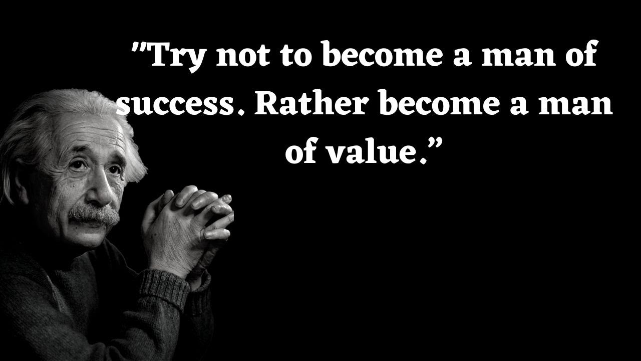 Some of the groundbreaking quotes of Albert Einstein. That can change ...