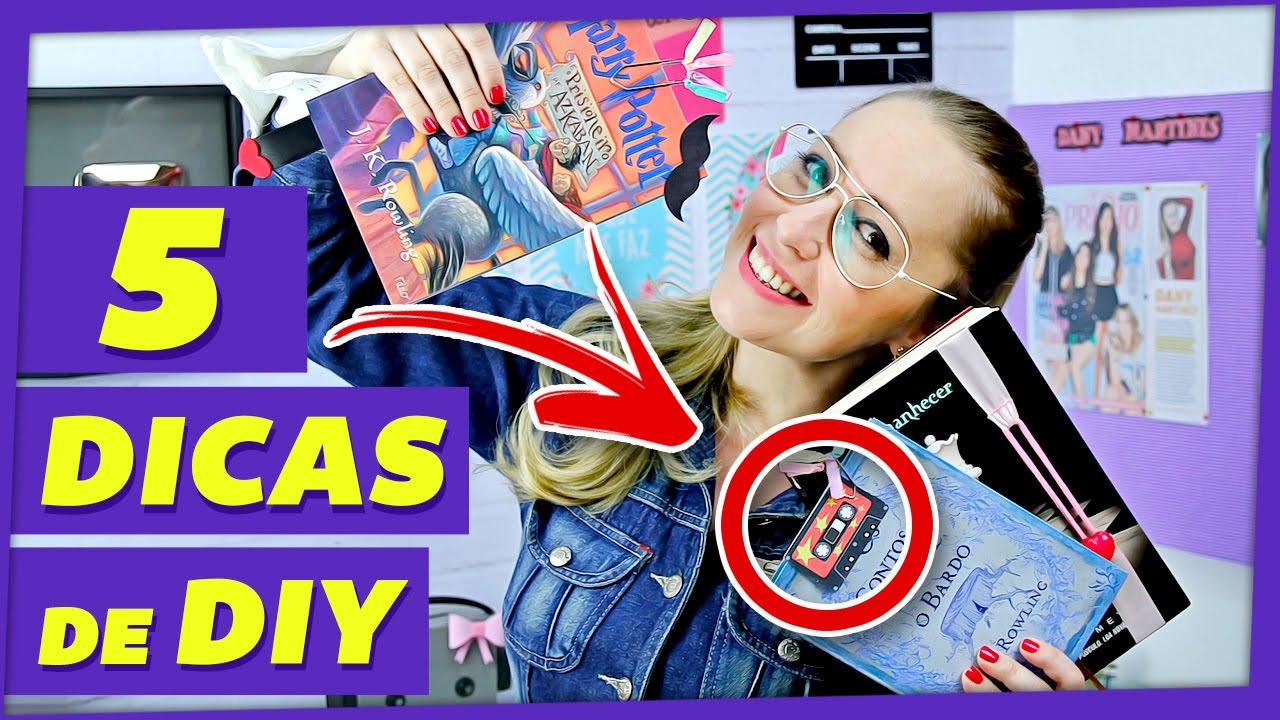 5 IDEIAS FACEIS DE DIY QUE VOCÊ PRECISA TENTAR - YouTube