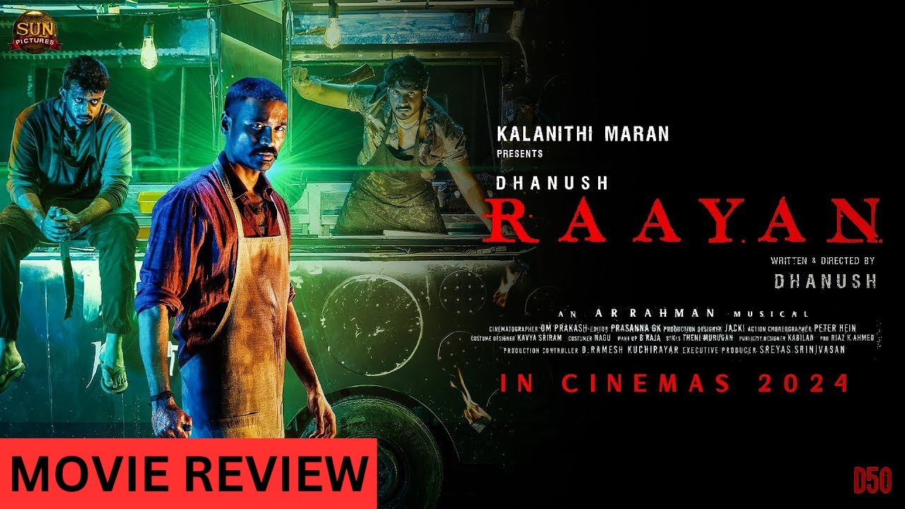 Raayan (2024) Movie Review By Mr Vivek|Dhanush|Dushara Vijayan|A.R ...