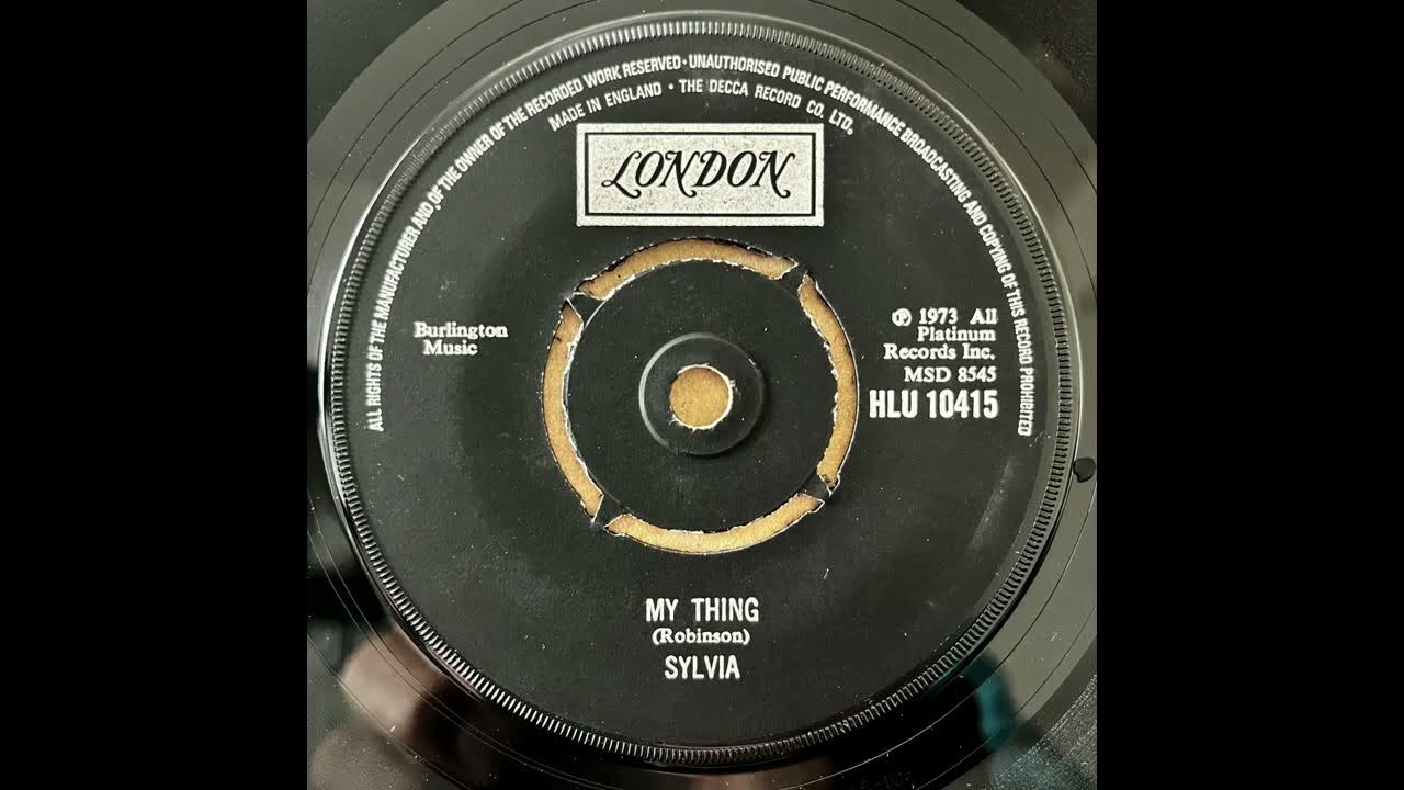 SYLVIA / PILLOW TALK / MY THING - YouTube