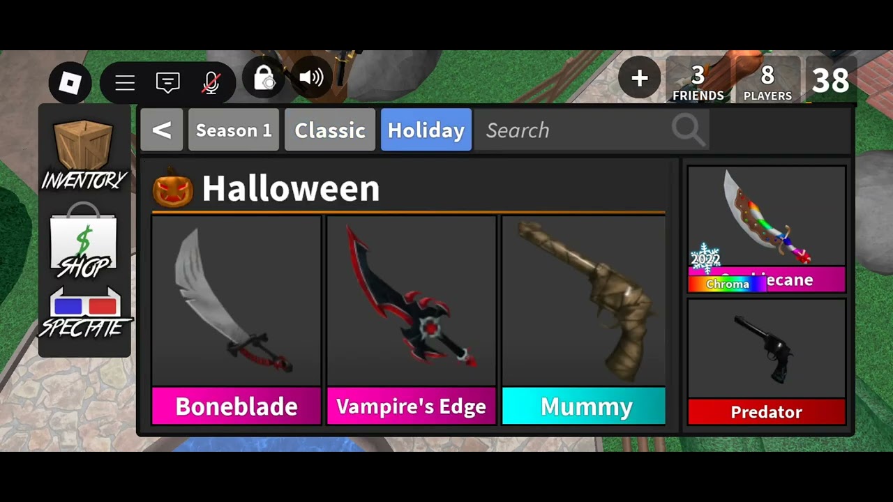 My mm2 inv! - YouTube