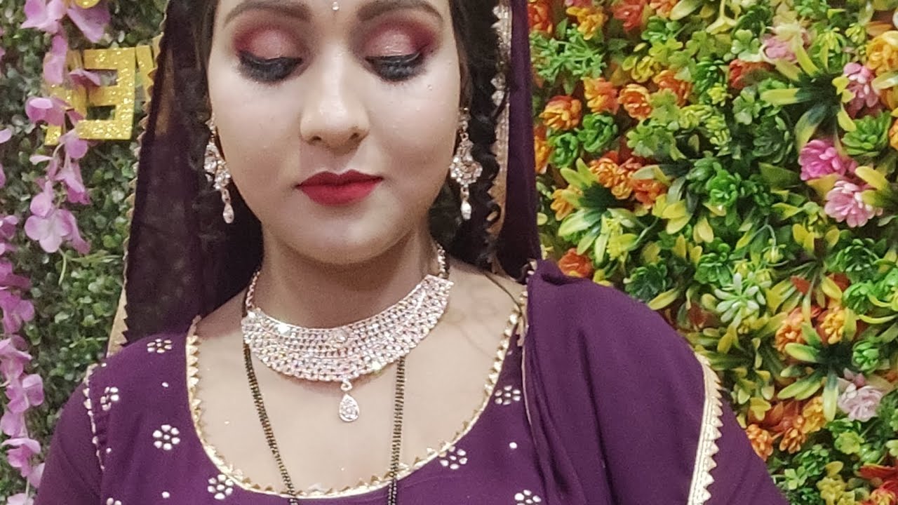 party makeup tutorial in very easy way step by step/easy makeover# ...