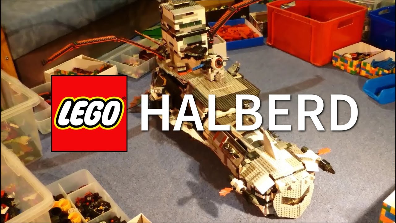 LEGO Halberd - YouTube