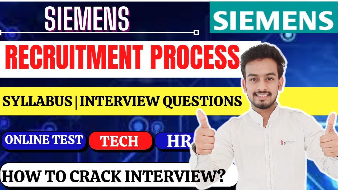 SIEMENS Recruitment Process | Freshers | Software | System Engineer | Technical Interview ...