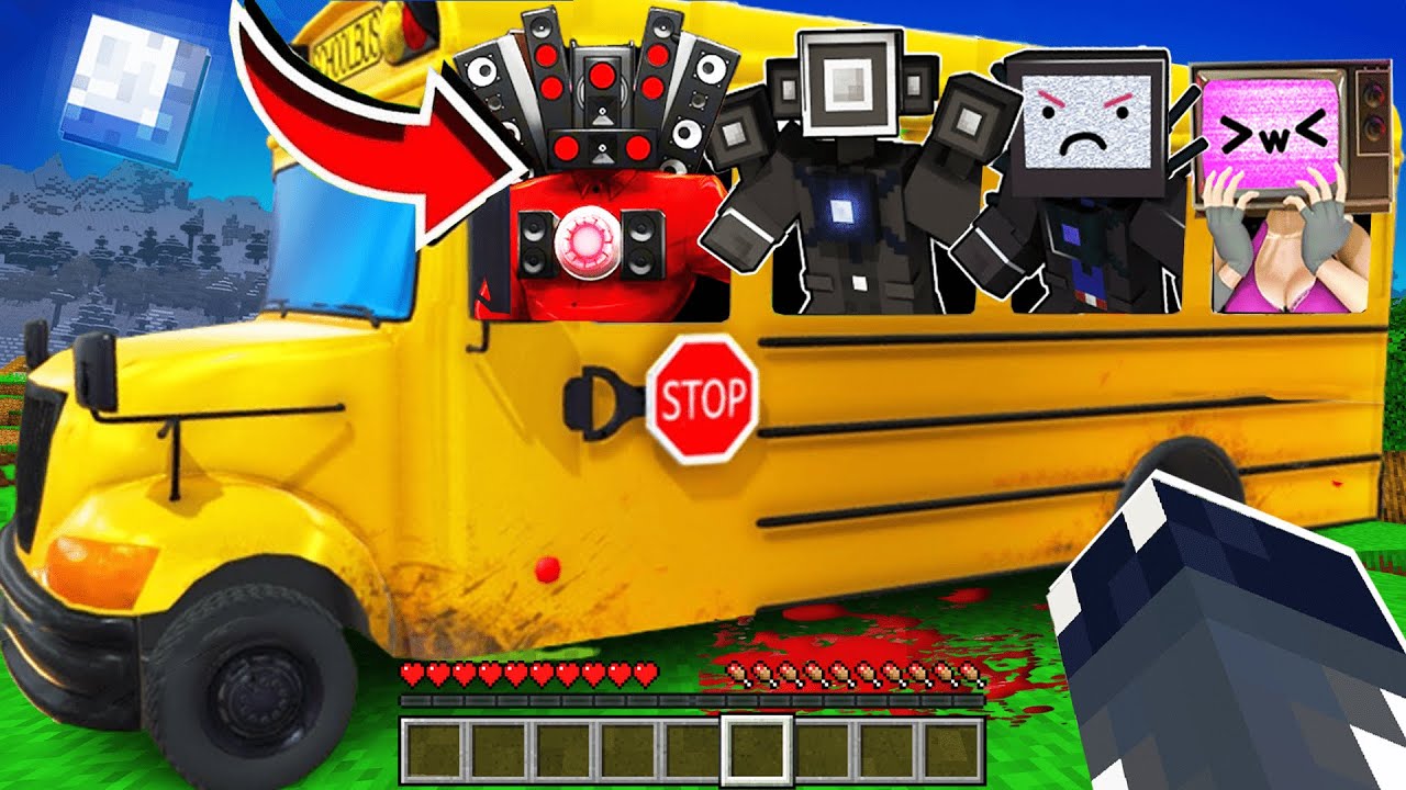 NE JAMAIS MONTER DANS CE BUS SCOLAIRE À 3H00 DU MATIN SUR MINECRAFT ...