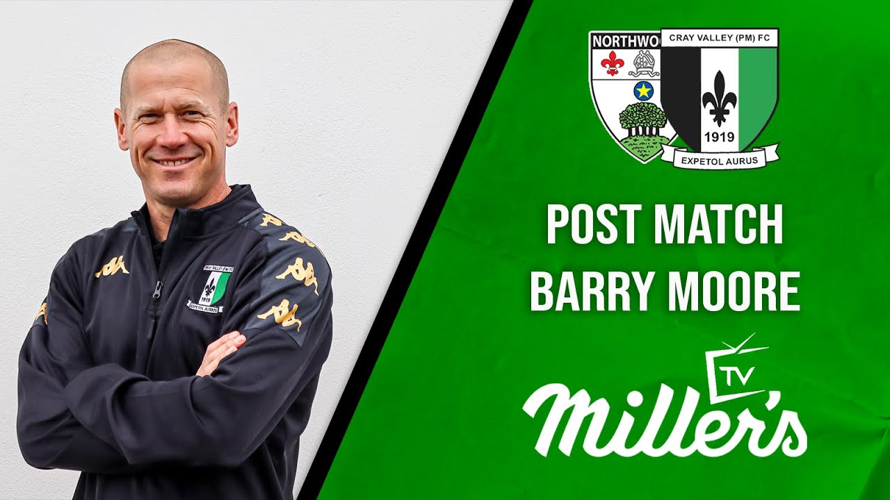 POST MATCH INTERVIEW - Barry Moore reflects on 2 -2 draw away to ...