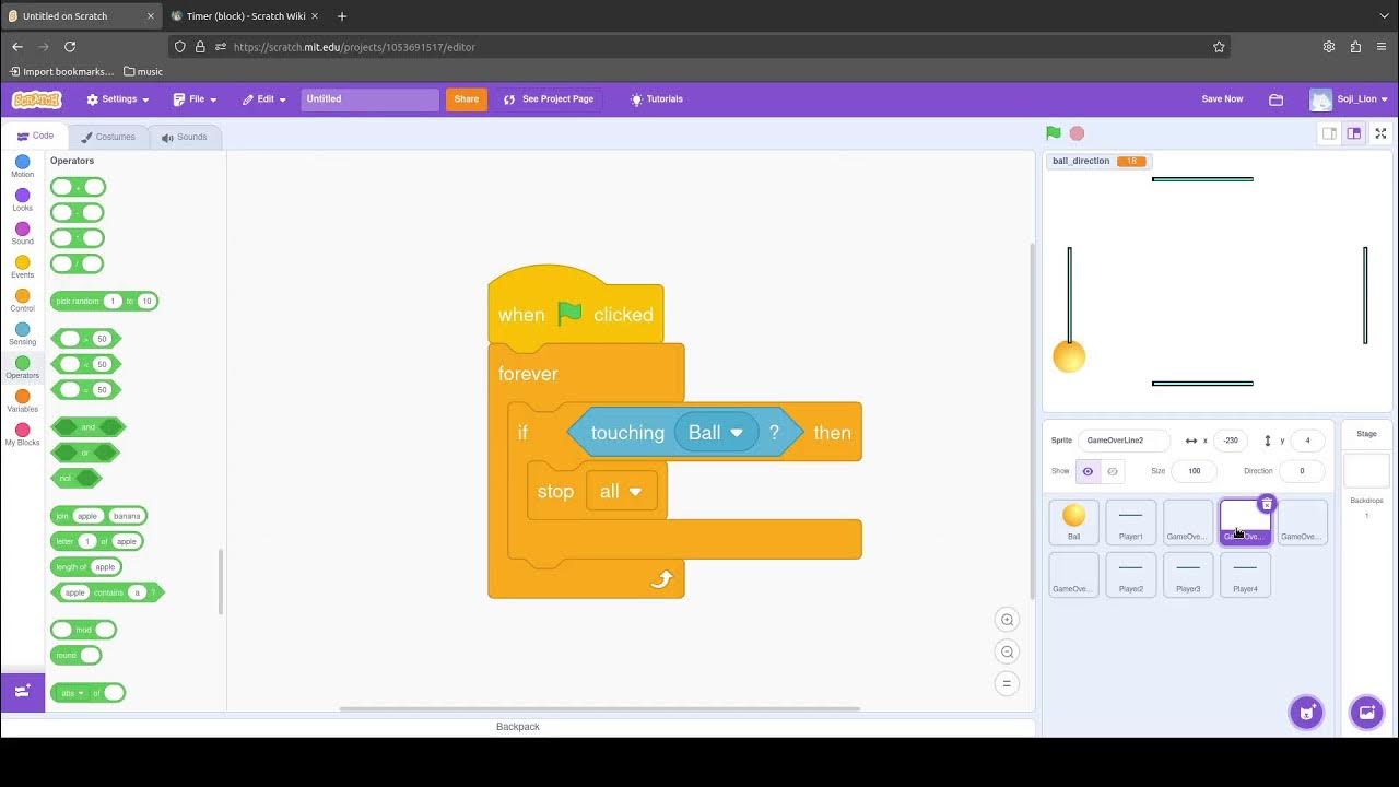 Down the Rabbit Hole - making a 4-player pong game in different ...