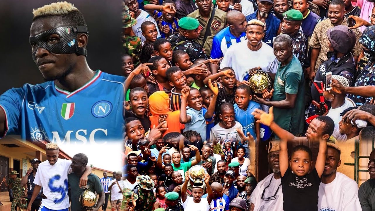 Osimhen returns to where started his career as a football not his ...