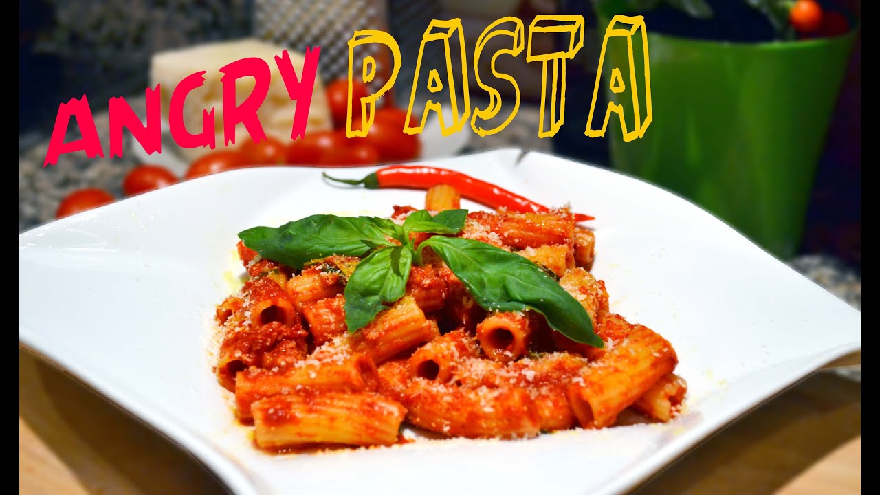 Angry pasta (arrabbiata) recipe | italian vegetarian tradition | spice ...