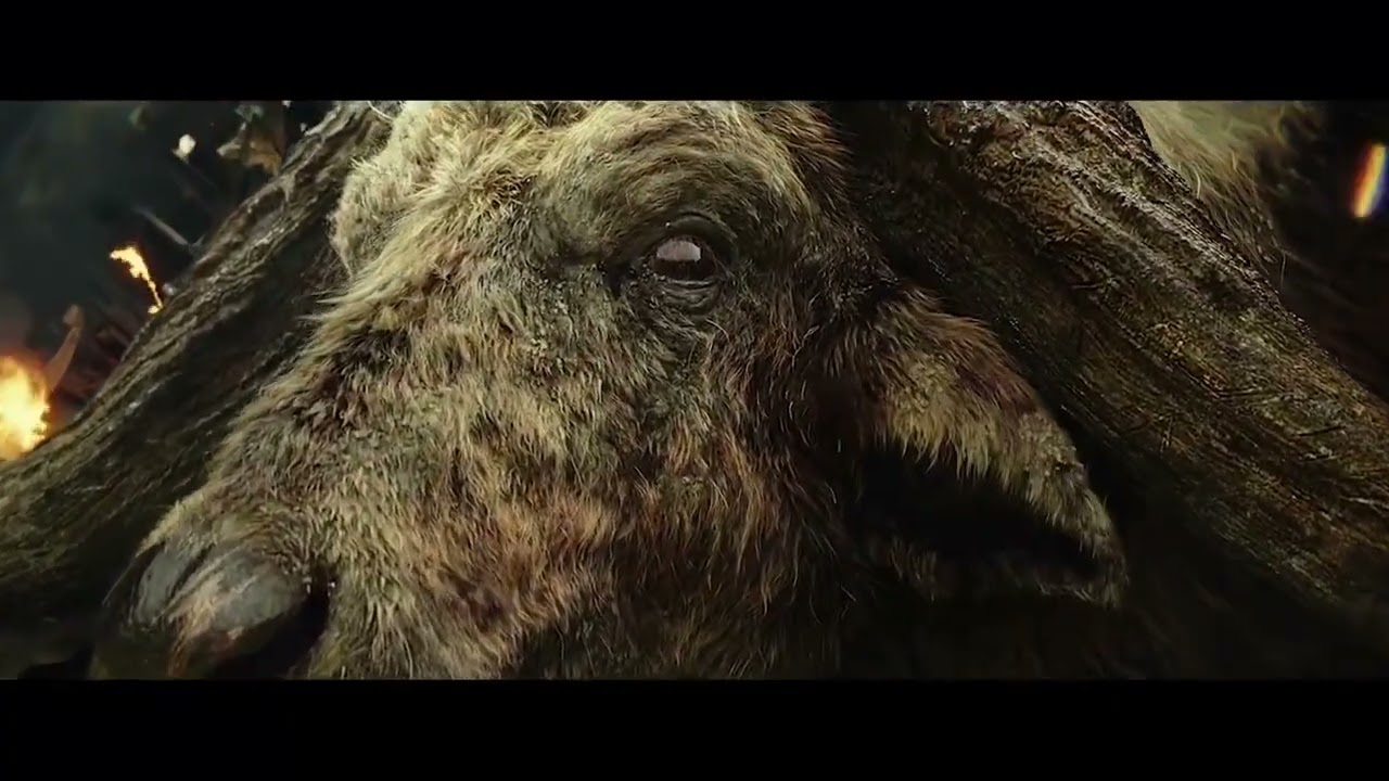 Kong Saves Giant Buffalo Scene - Kong: Skull Island (2022) Movie Clip ...