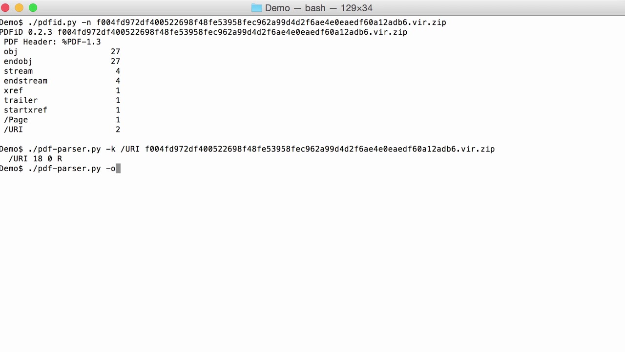PDF's /URI - YouTube