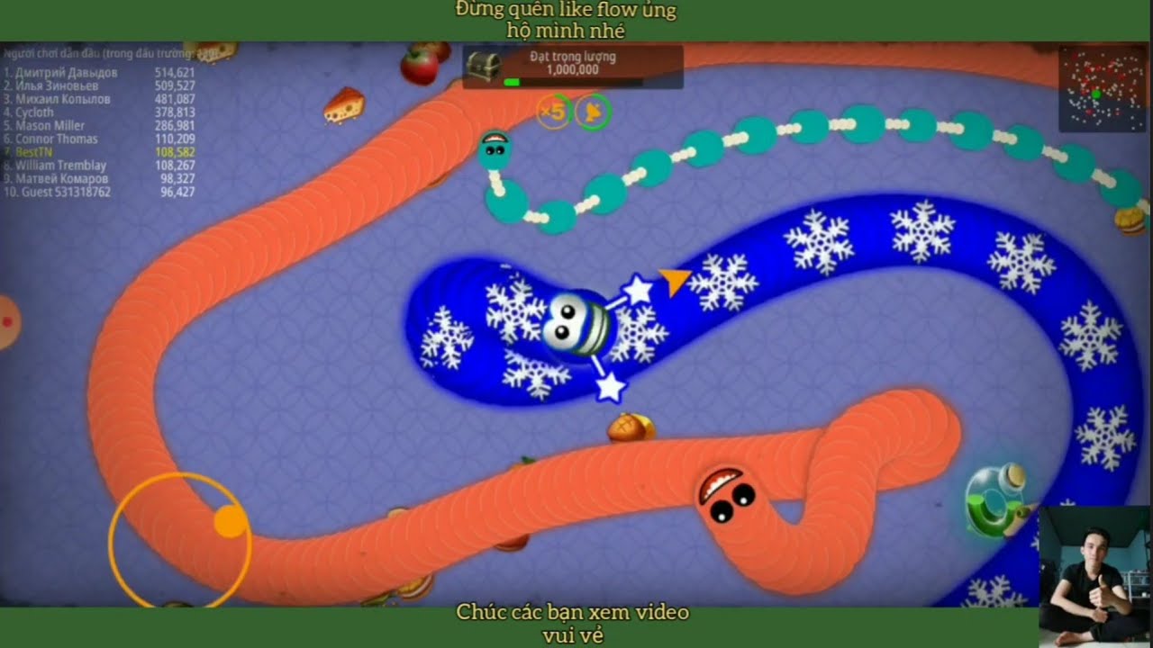 Game wormszone.io - vùng giun đất.io Trò chơi con rắn 2020 Top 1 snake ...