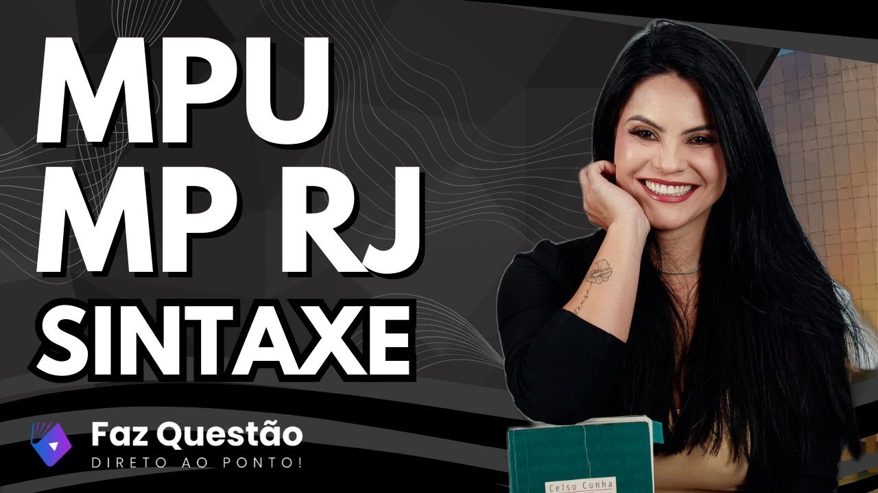 SEMANA FINAL MPU - PORTUGUÊS - SINTAXE - YouTube