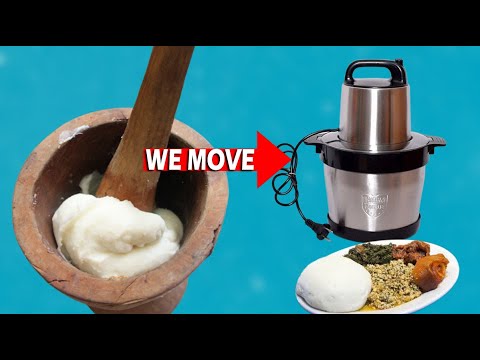 Multifood Processor | Yam Pounder Machine | Electric Meat Grinder - YouTube