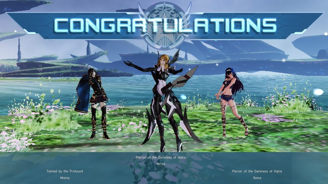 PSO2 NA - Hatred Trio (18:43 clear) - YouTube