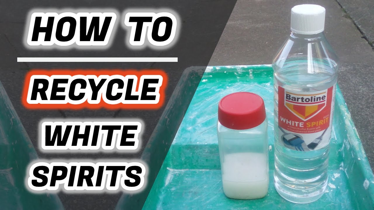 Recycle White Spirit: The Easy Way - YouTube