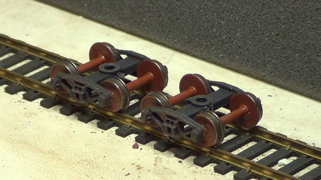 Making my Model Train's Trucks (or "Bogies") more Realistic - HO Scale ...