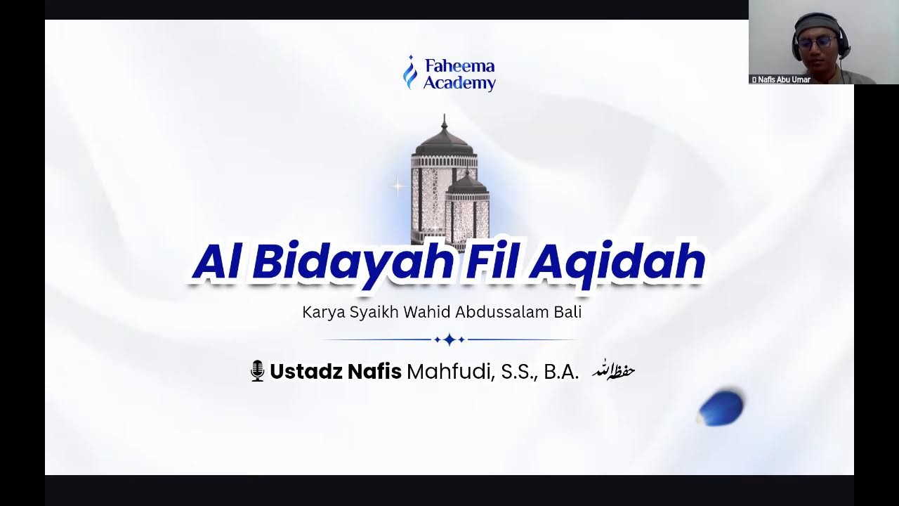 07. Kesalahan dalam Mengenal Allah - Al Bidayah Fil Aqidah (Ustadz ...