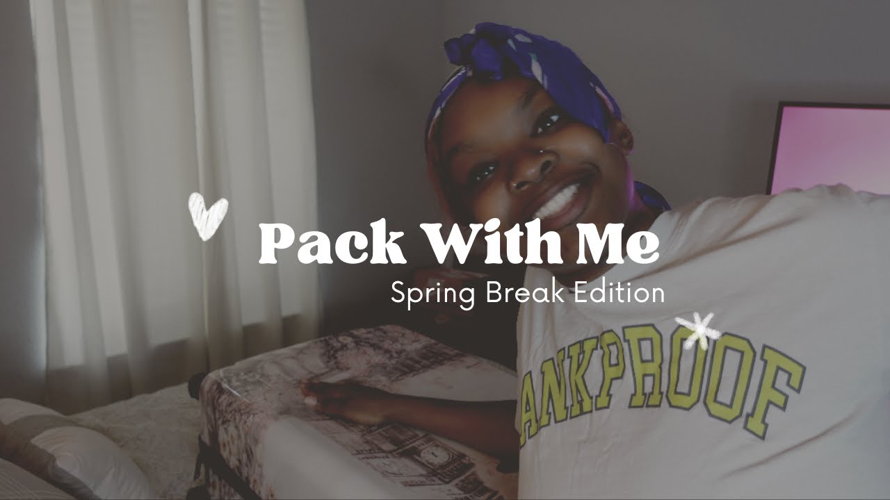 Pack With Me For Spring Break | Spring Break 2023 - YouTube