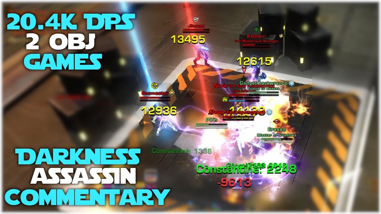 Double Darkness Assassin Commentary - SWTOR PvP 7.3 - YouTube