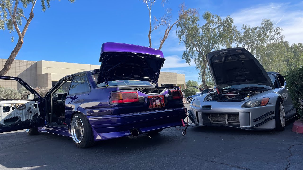 This AE86 Is Getting The Sauce! New Downpipe+Exhaust - YouTube