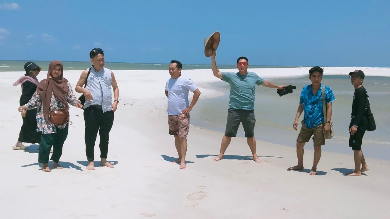 Wisata Pantai Kobar Pangkalan Bun - YouTube