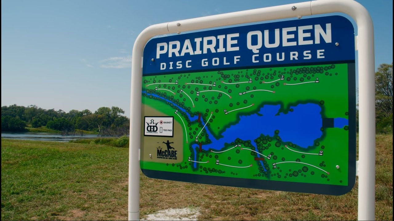 Prairie Queen Disc Golf Course Overview, Omaha NE (EMac-Designed) RE ...