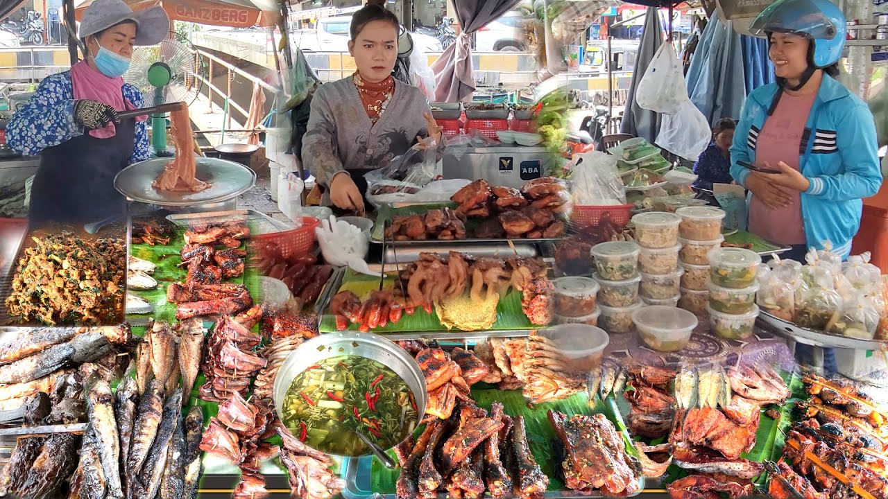 Most Popular Traditional Street Market Walking Tour at Boeung Trabek ...