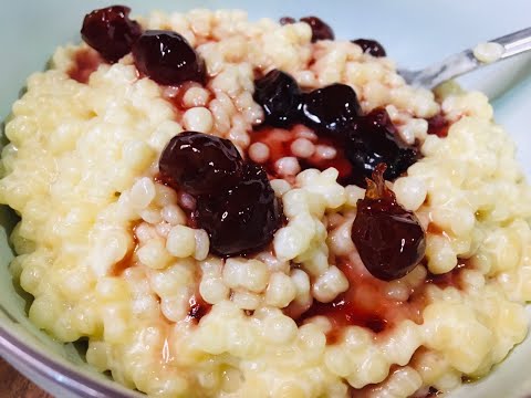Кус кус на молоке   Couscous in milk