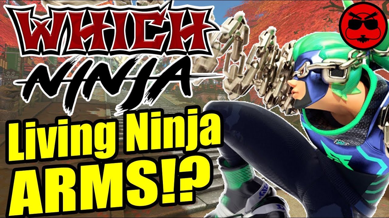 ARMS Ninjara is a Living Ninja Weapon!? - Gaijin Goombah's Which Ninja ...