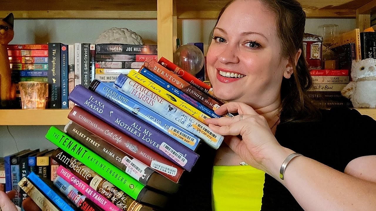 Hefty Book Haul | Used Book Haul [CC] - YouTube