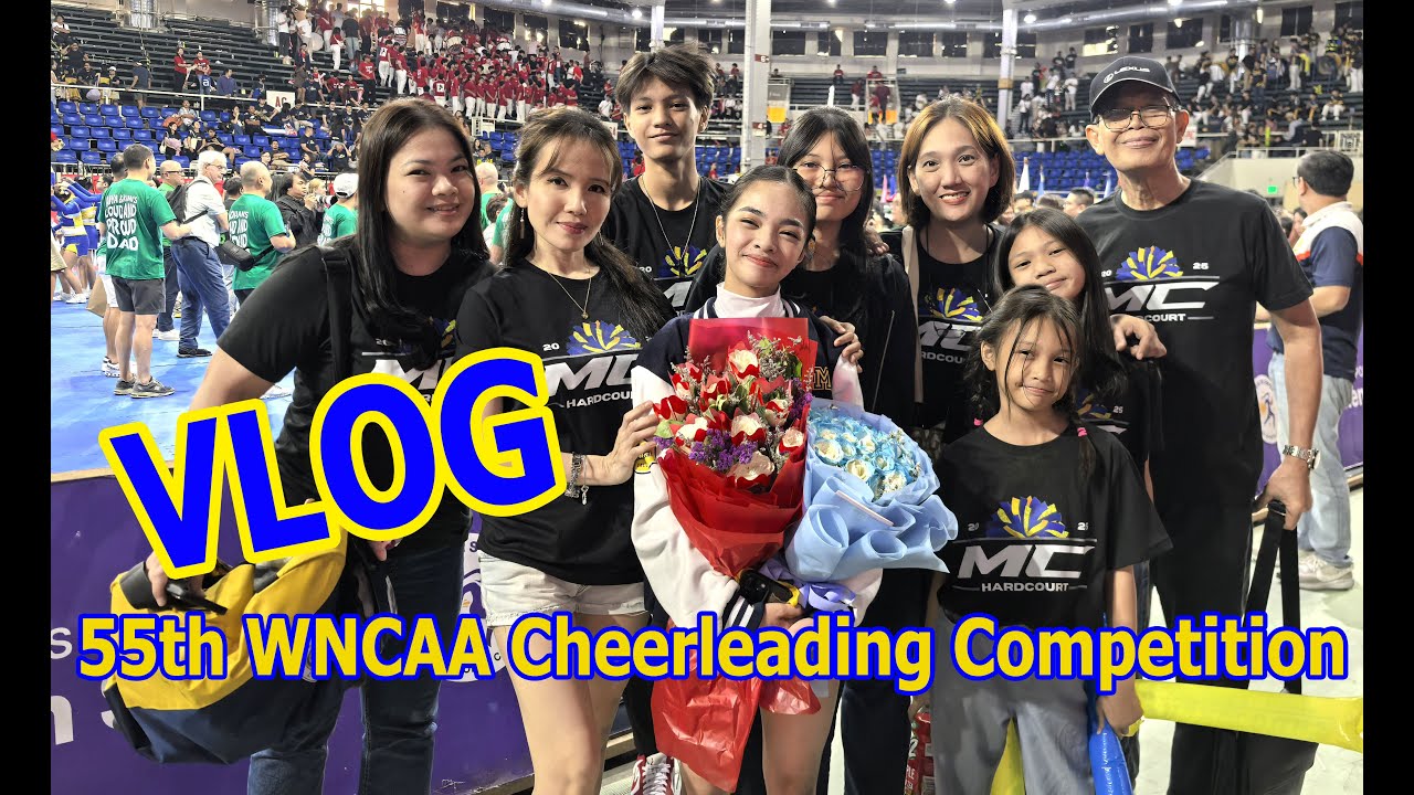 WNCAA 55th Season Cheerleading Competition PART 1 VLOG March 2025 - YouTube