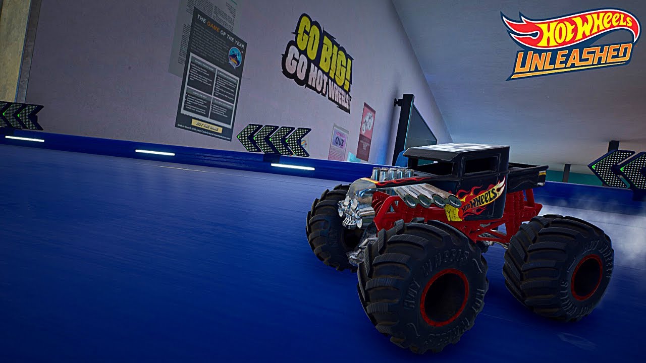 Go Big Go Hot Wheels Hot Wheels Monster Trucks Bone Shaker™ - Hot ...