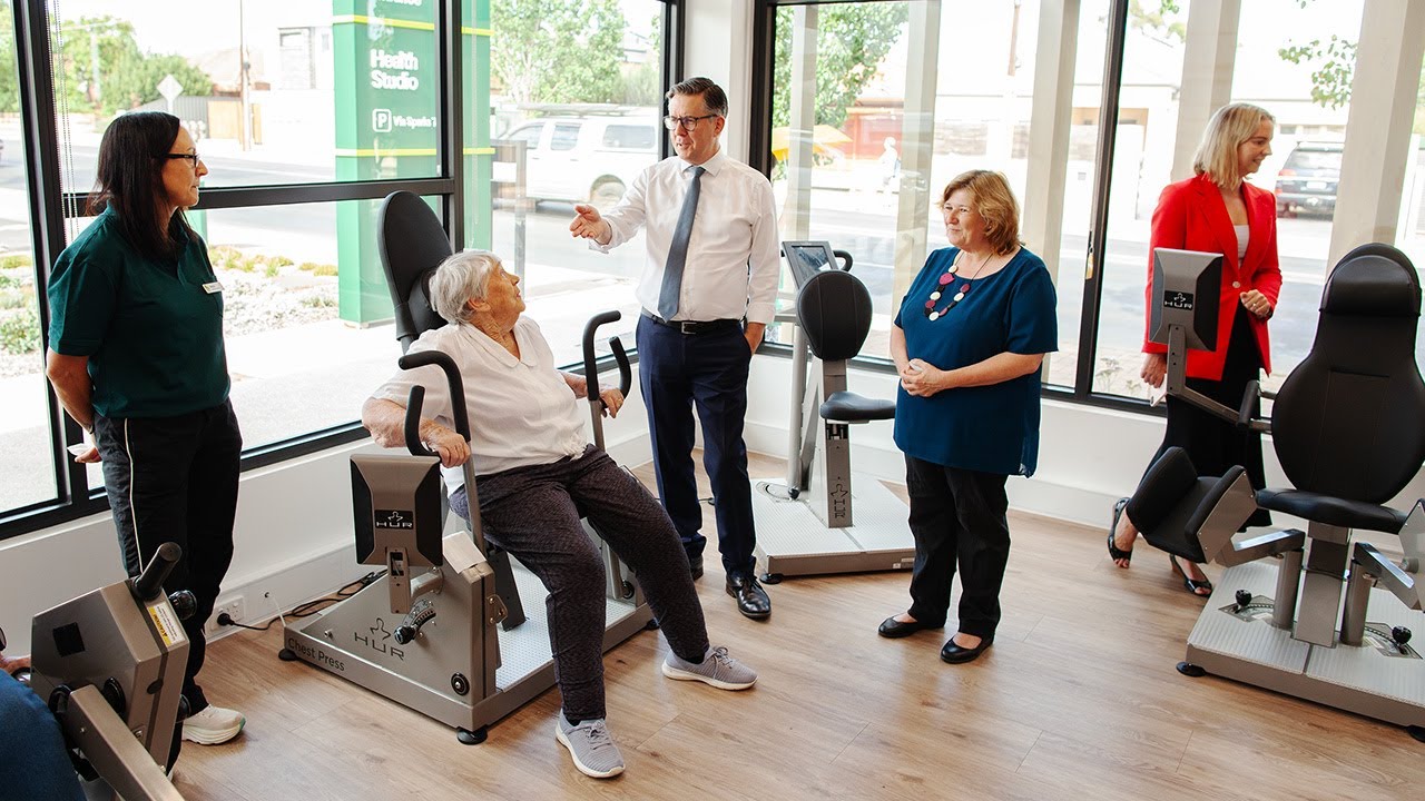 ACH Group Health Studio Rostrevor - The Hon. Mark Butler, MP visit ...