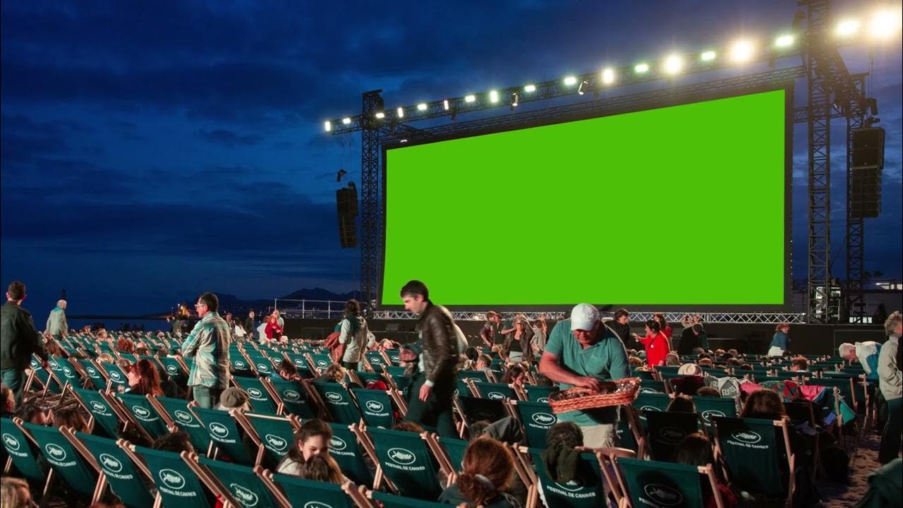 Cinema Chroma Key - movie theater, Cine / Green Screen 2023 #crazydesigner - YouTube