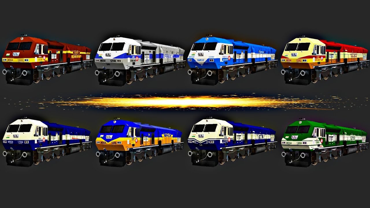 FREEWARE #WDG4_All_PacK_Repaint LOCO for MSTS/OR | REALISTIC TEXTURES ...
