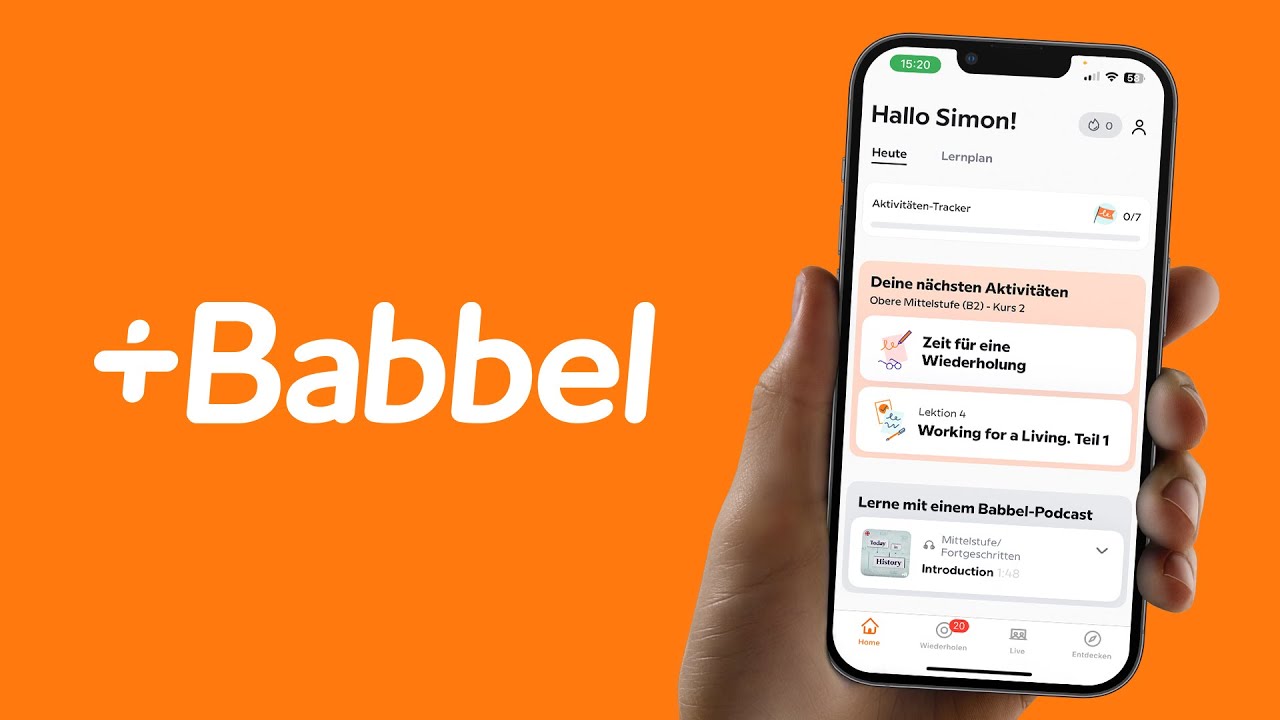 Babbel (Tutorial): Lerne einfach eine neue Sprache - YouTube