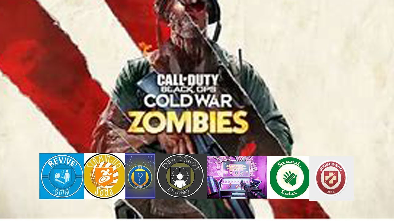 All Perk locations in COD Cold War Zombies(Including WunderFizz) - YouTube
