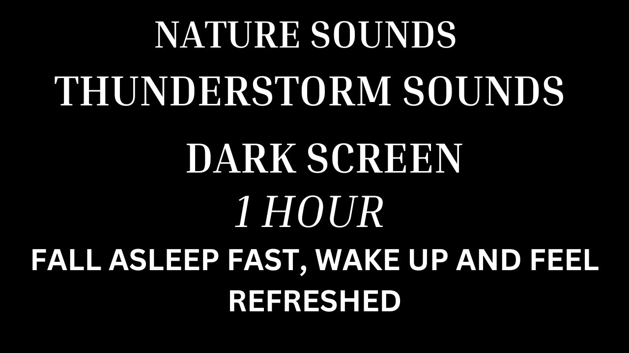 Shivering Thunderstom to SLEEP RIGHT NOW | Stop Insomnia & Sleep Faster ...