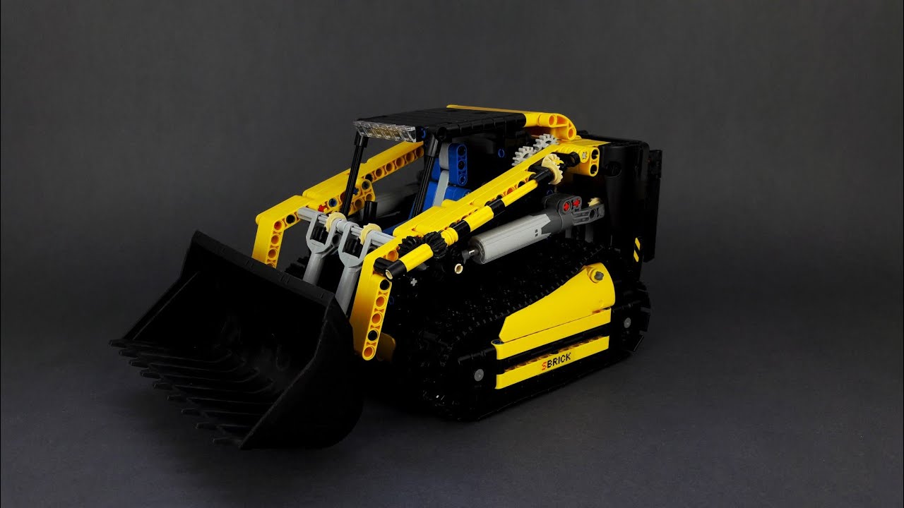 Lego Technic RC Tracked Compact Loader - YouTube