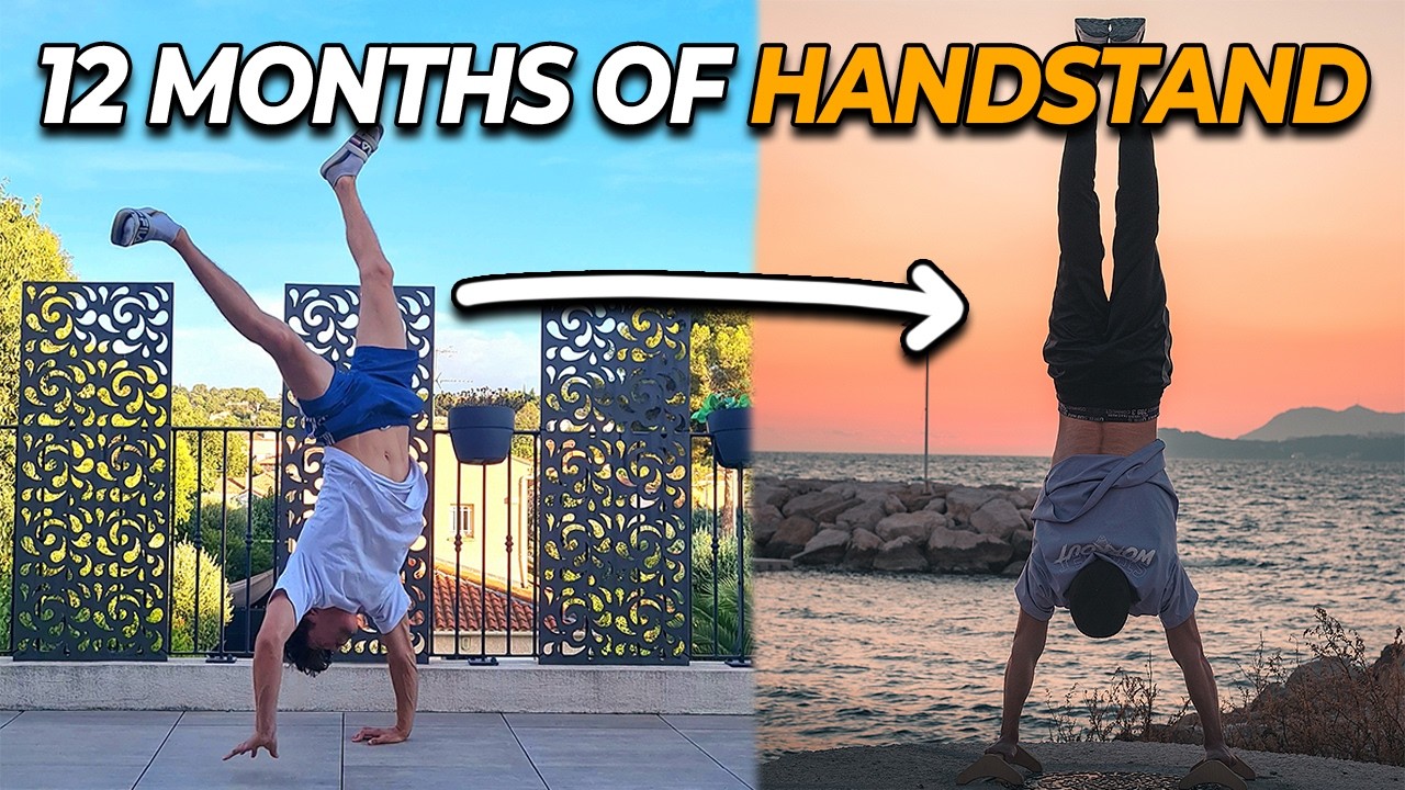 My HANDSTAND PROGRESSION in 1 year - Calisthenics - YouTube