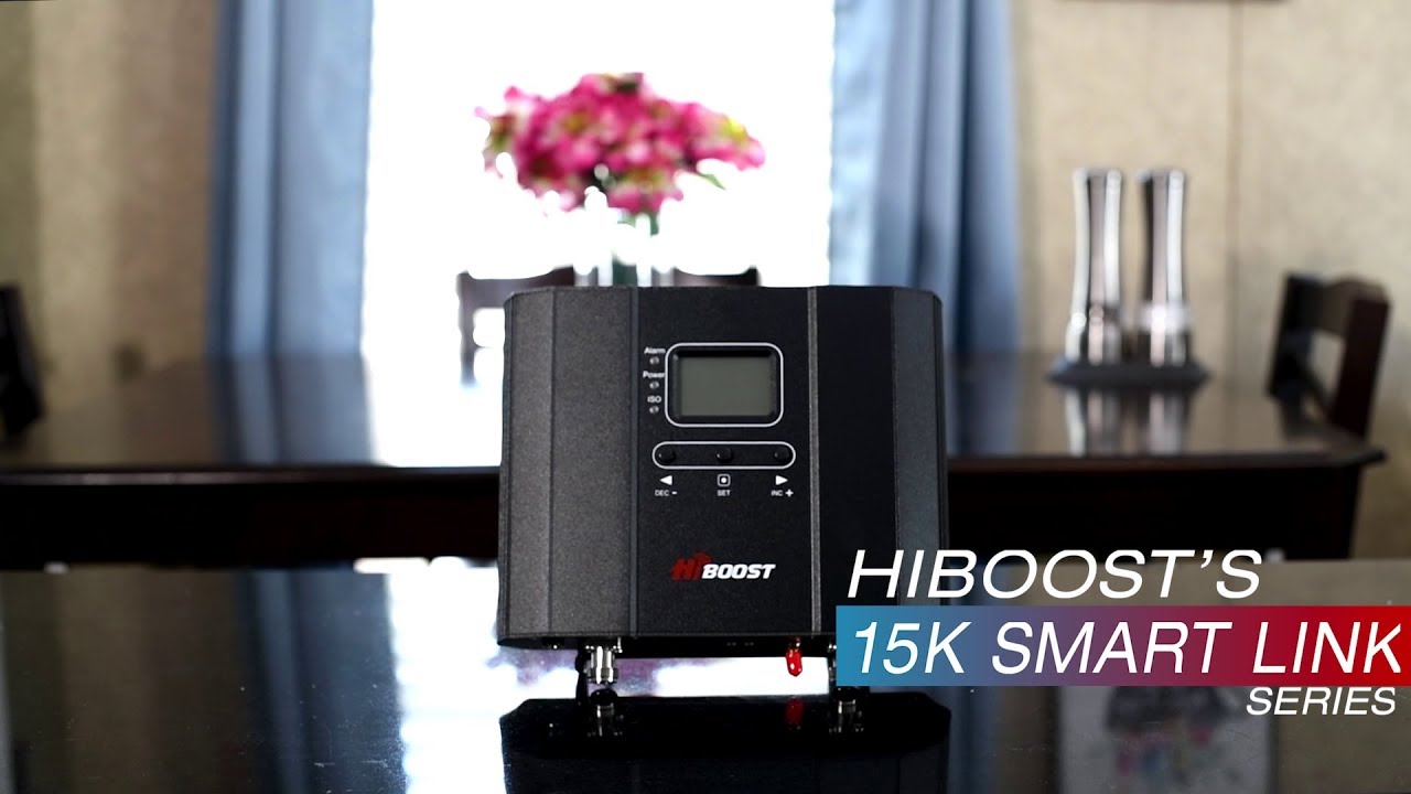 HiBoost 15K Smart Link Cell Phone Signal Booster - YouTube