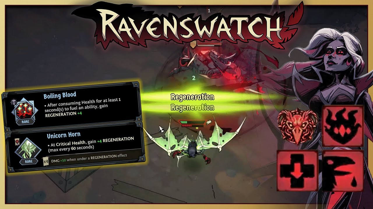 The Run Of Misfit Talents [Ravenswatch Nightmares Unleashed | Carmilla ...