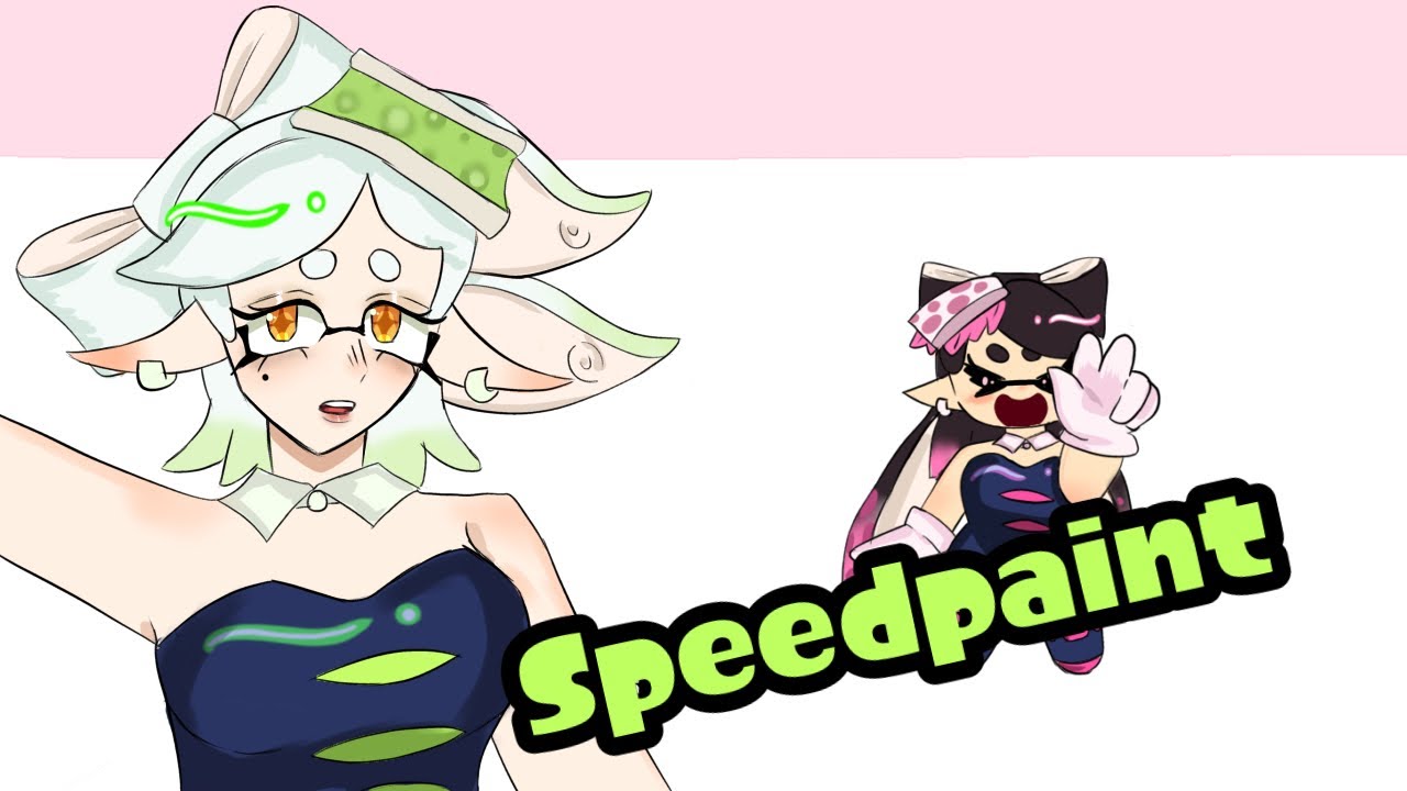 Squid sisters FEIN edit speedpaint - YouTube