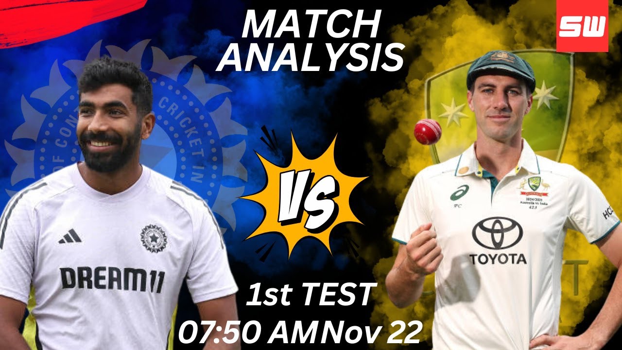 Detailed match analysis of India vs Australia 1st Test match | # ...